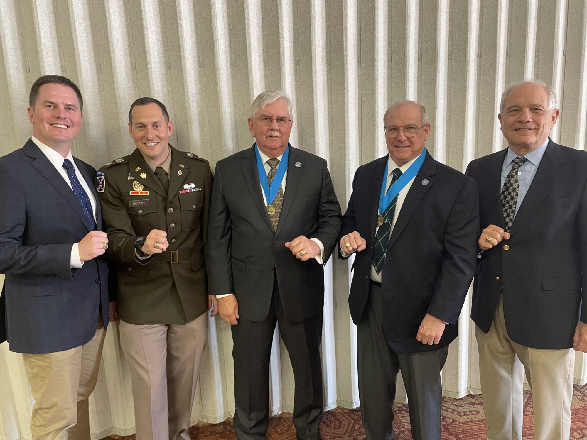James McCarl, ’77, and Randy Brooks, ’77 – The Citadel Alumni Association